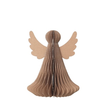 Broste copenhagen jul engel brun med sølvglitter h 12,5 cm - Elkjøp ...