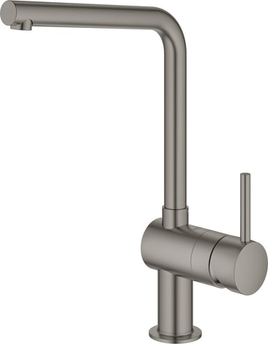 Grohe Minta blandebatteri med L-kran (hard graphite) - Elkjøp | Elkjøp