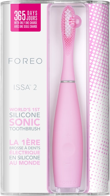 Foreo Issa 2 sonisk tannbørste F3609 (rosa) - Elkjøp | Elkjøp