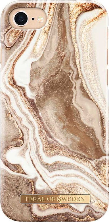 iDeal of Sweden cover til iPhone 6/7/8/SE Gen. 2/3 (golden sand marble ...