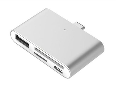 USB Type-C smart leser / adapter til microSD, SD, USB, USB Micro - Elkjøp
