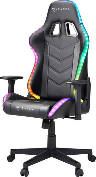 Piranha Attack V2 RGB Gamingstol Elkj p Piranha Attack V2 RGB Gamingstol Elkj p