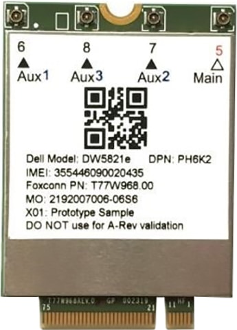 Dell Kit Qualcomm Snapdragon X20 4G LTE-kort (M.2 PCIe) - Elkjøp