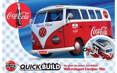 Airfix Quick Build Coca-Cola VW Camper Van - Elkjøp | Elkjøp