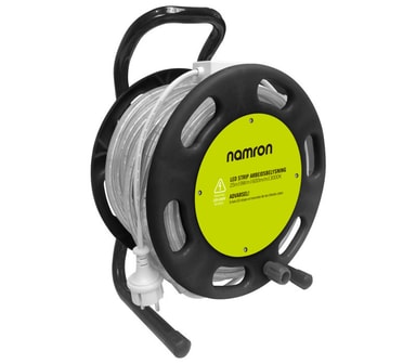 LED strip arbeidsbelysning 25m 3000K IP44 230V - Elkjøp