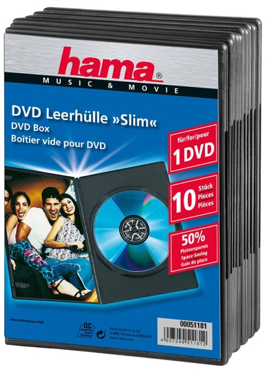 Hama Jewel Slim CD-etui 10 stk. - Elkjøp | Elkjøp