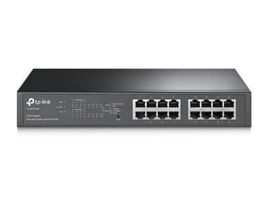 TP-LINK TL-SG1016PE 16-Port Gigabit PoE Switch, 8-Port PoE+ - Elkjøp