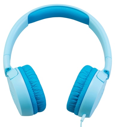 JBL Jr. 300 on-ear hodetelefoner (isblå) - Elkjøp | Elkjøp