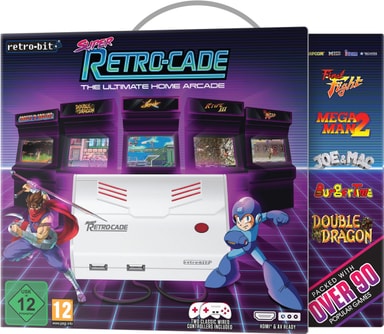 Retro-bit Super Retro-Cade plug-and-play konsoll - Elkjøp
