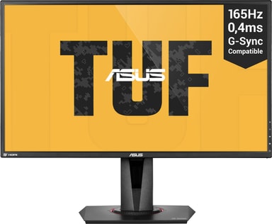 Asus TUF Gaming VG27BQ 27" gaming skjerm (sort) - Elkjøp