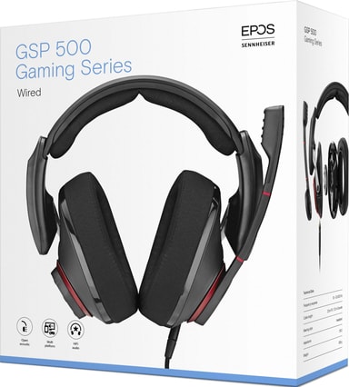 EPOS | Sennheiser GSP 500 gaming headset - Elkjøp | Elkjøp