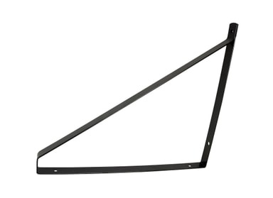 Hyllkonsol mattsvart 200 mm - Elkjøp | Elkjøp