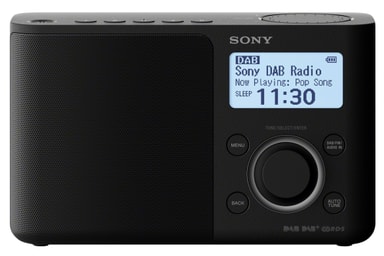 Sony DAB+ radio XDR-S61 (sort) - Elkjøp