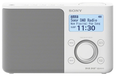 Sony DAB+ radio XDR-S61 (hvit) - Elkjøp