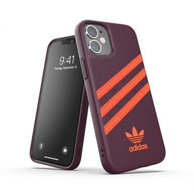 Adidas iPhone 12 Mini Deksel Moulded Case Maroon - Elkjøp