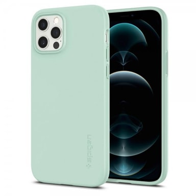 Spigen iPhone 12 Deksel Thin Fit Mint - Elkjøp | Elkjøp