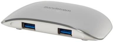 Sandstrøm USB-hub m. 4 x USB 3.0-porter - Elkjøp