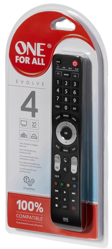 One For All URC Evolve 4 7145 fjernkontroll - Elkjøp