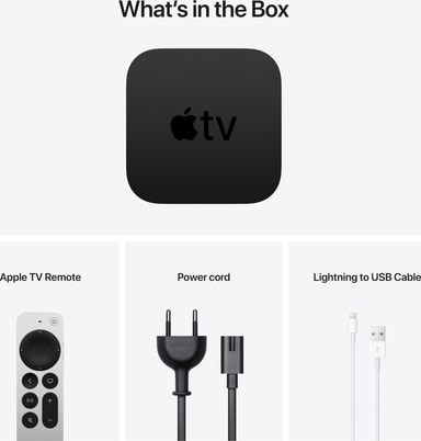 Apple TV 4K 2nd Gen - 64 GB - Elkjøp