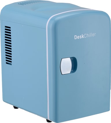 Deskchiller minikjøleskap DC4B (blå) - Elkjøp