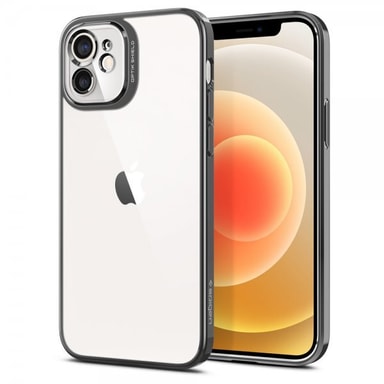 Spigen iPhone 12 Deksel Optik Crystal Chrome Grey - Elkjøp | Elkjøp