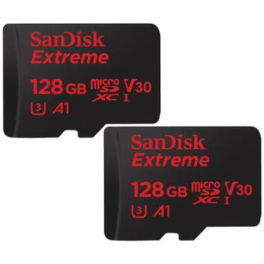 SanDisk Extreme Micro SDXC-kort 128 GB - Elkjøp
