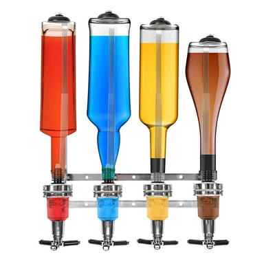 Bar Flaskeholder til Vegg - 4 - Elkjøp