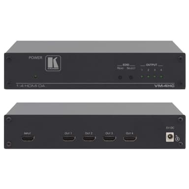 Kramer AB VM-4HC 1:4 HDMI splitter - Elkjøp