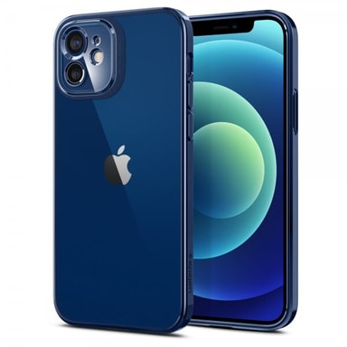 Spigen iPhone 12 Deksel Optik Crystal Chrome Blue - Elkjøp | Elkjøp