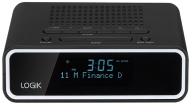 Logik klokkeradio DAB+ L1CRDAB13E - Elkjøp