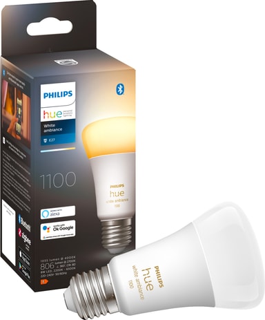 Philips Hue WA lyspære 8W A60 E27 - Elkjøp