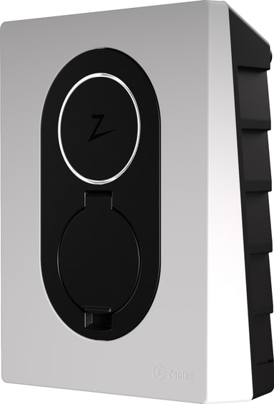 Zaptec Go lader til elbil ZM000733 (cloud white) - Elkjøp | Elkjøp