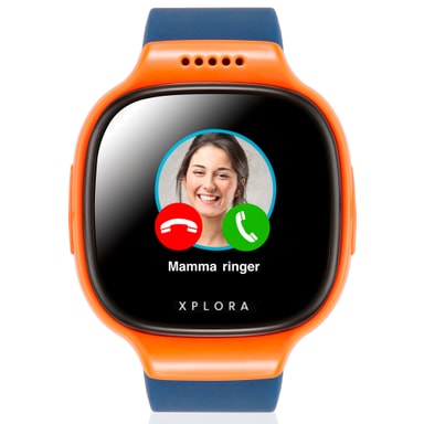 Xplora 2 smartklokke for barn (oransje/blå) - Elkjøp