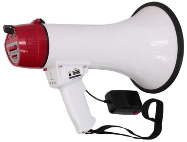 LTC Megafon med USB, SD og AUX inngang - Elkjøp