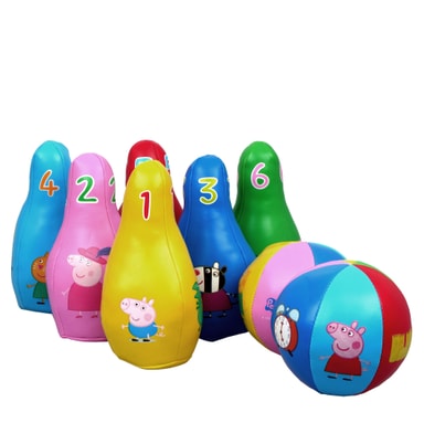 Peppa Pig - Soft Bowling Set - Elkjøp