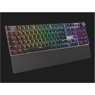 Genesis THOR 380 RGB Gaming -tastatur, RGB LED -lys, USA, svart/skifer ...