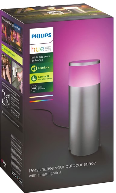 Philips Hue Calla WCA LV utendørs sokkellampe - Elkjøp | Elkjøp