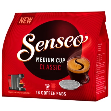 Senseo Classic Standard kaffeputer (16 stk) - Elkjøp | Elkjøp