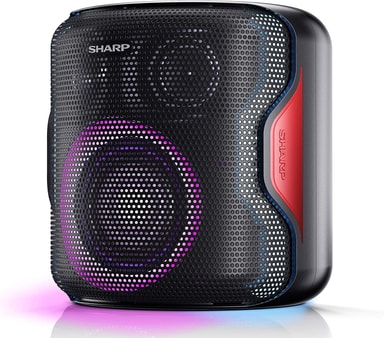 Sharp PS-919 Party-høyttaler 130 W, Bluetooth, svart, med innebygd ...