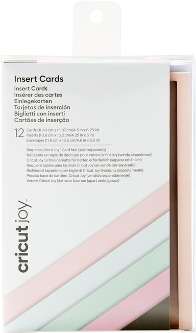 Cricut Joy Macaroons A6 kort (12-pk.) - Elkjøp
