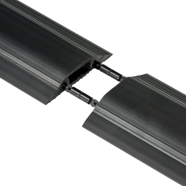 D-LINE Kabelkanal Gulv PVC Pro Svart 1.8m - Elkjøp