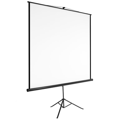 Projektor lerret med stativ - 152 x 152 cm - Elkjøp