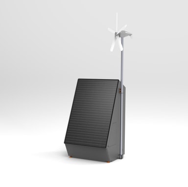 SoWin K5V3 Kraftstasjon med vindturbin Bestillingsvare 8 ukers lev tid ...