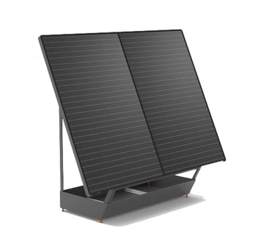 SoWin S2P Stativ med solcellepaneler Bestillingsvare 8 ukers lev tid ...