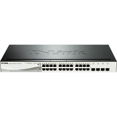D-Link 24 PoE 10/100/1000 Base-T port with 4 x 1000Base-T /SFP ports ...