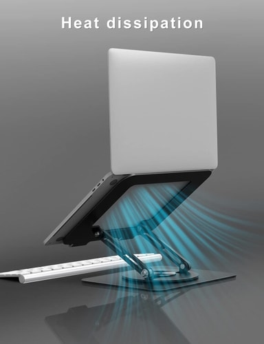 NÖRDIC bærbar stativ for opptil 17"" roterbar og justerbar høyde for ...