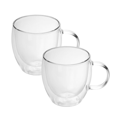 2x Teglass Kaffeglass Termisk Glass 100-150 ml - Elkjøp