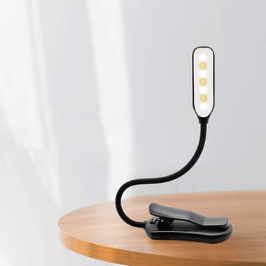 INF LED klemme spot clamp lampe med 3 lysmoduser 360° roterbar Sort ... INF LED klemme spot clamp lampe med 3 lysmoduser 360° roterbar Sort ...