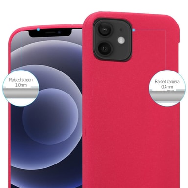 Deksel iPhone 12 PRO MAX case (rød) - Elkjøp