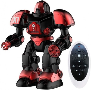 Radio-controlled Robot that shoots foam discs + dances and sings ...